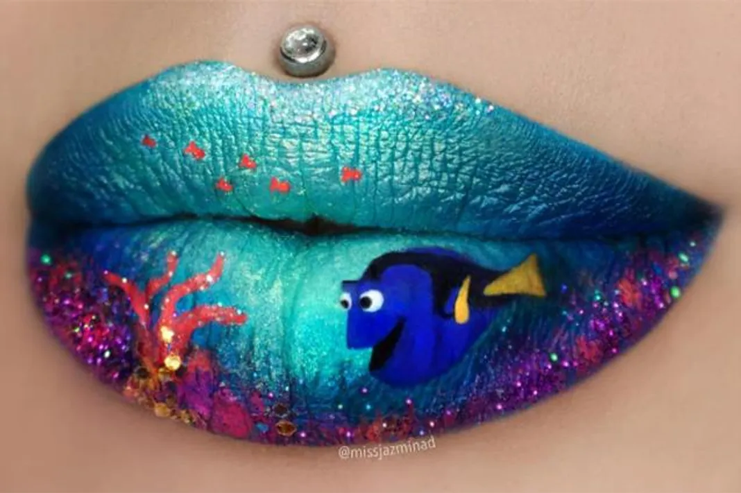This Disney-Pixar Lip Art Is The Makeup Inspiration You Need!